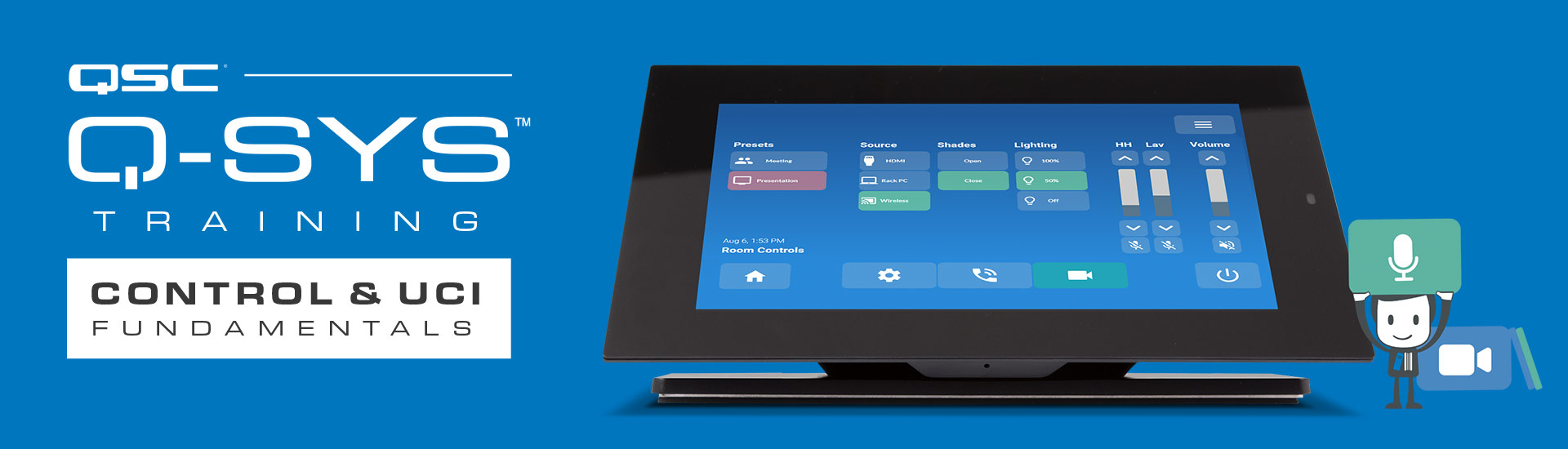 Course: Q-SYS Training: Control & UCI Fundamentals In-Classroom